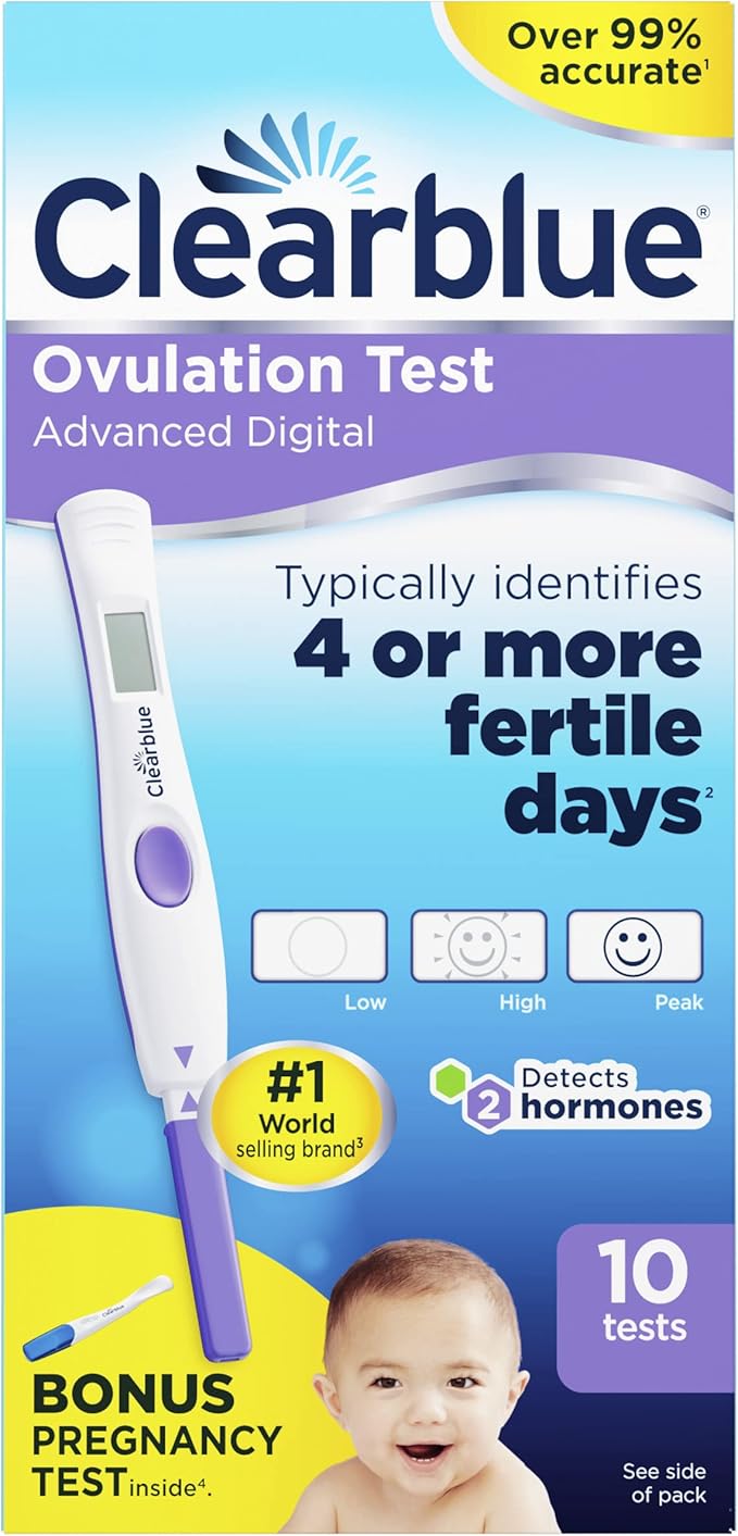 Clearblue Advanced Digital Ovulation And Pregnancy Test - Trying For A ...