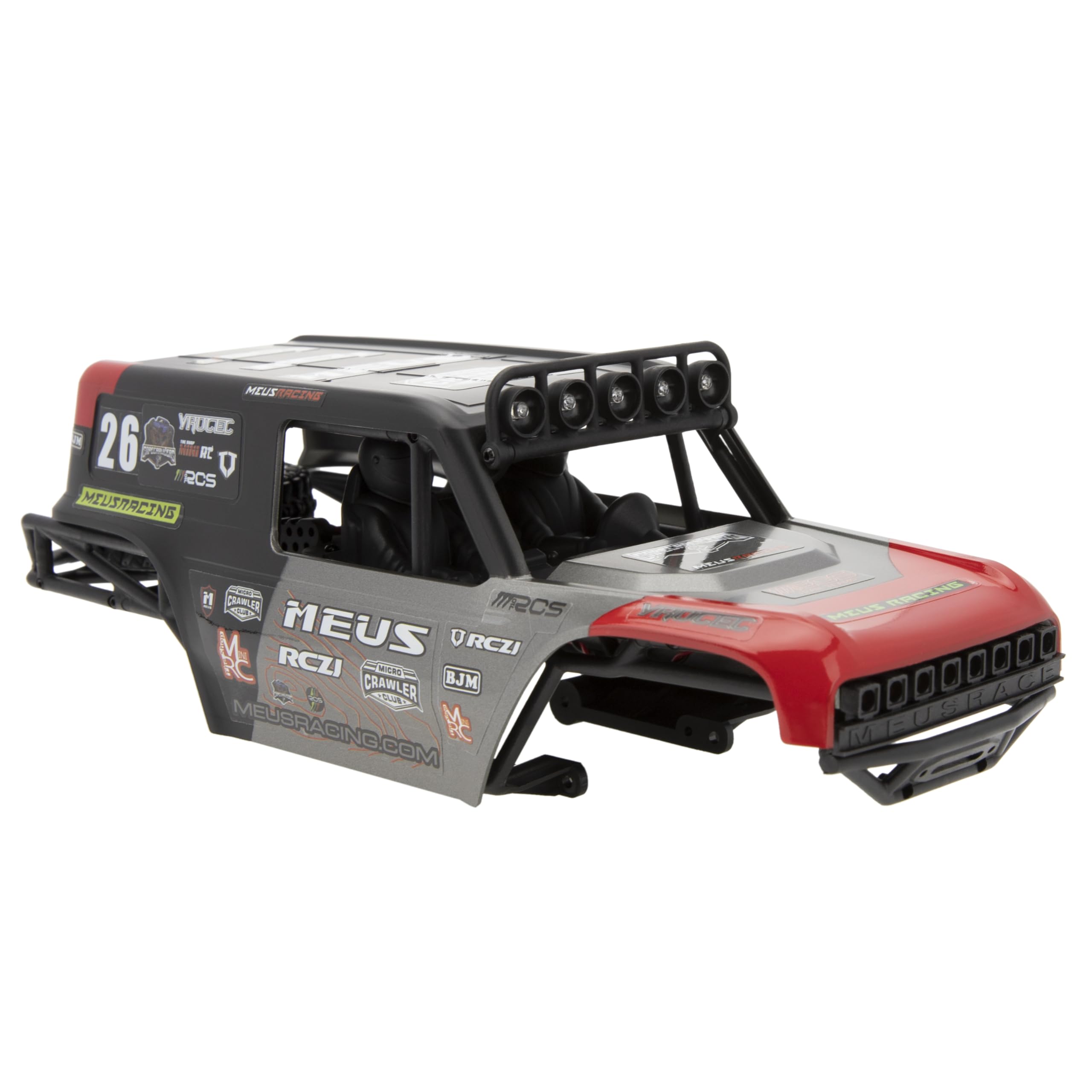 Amazon.com: MEUS Racing MB18 TRX4M Body & Chassis Kit for Traxxas TRX4M ...