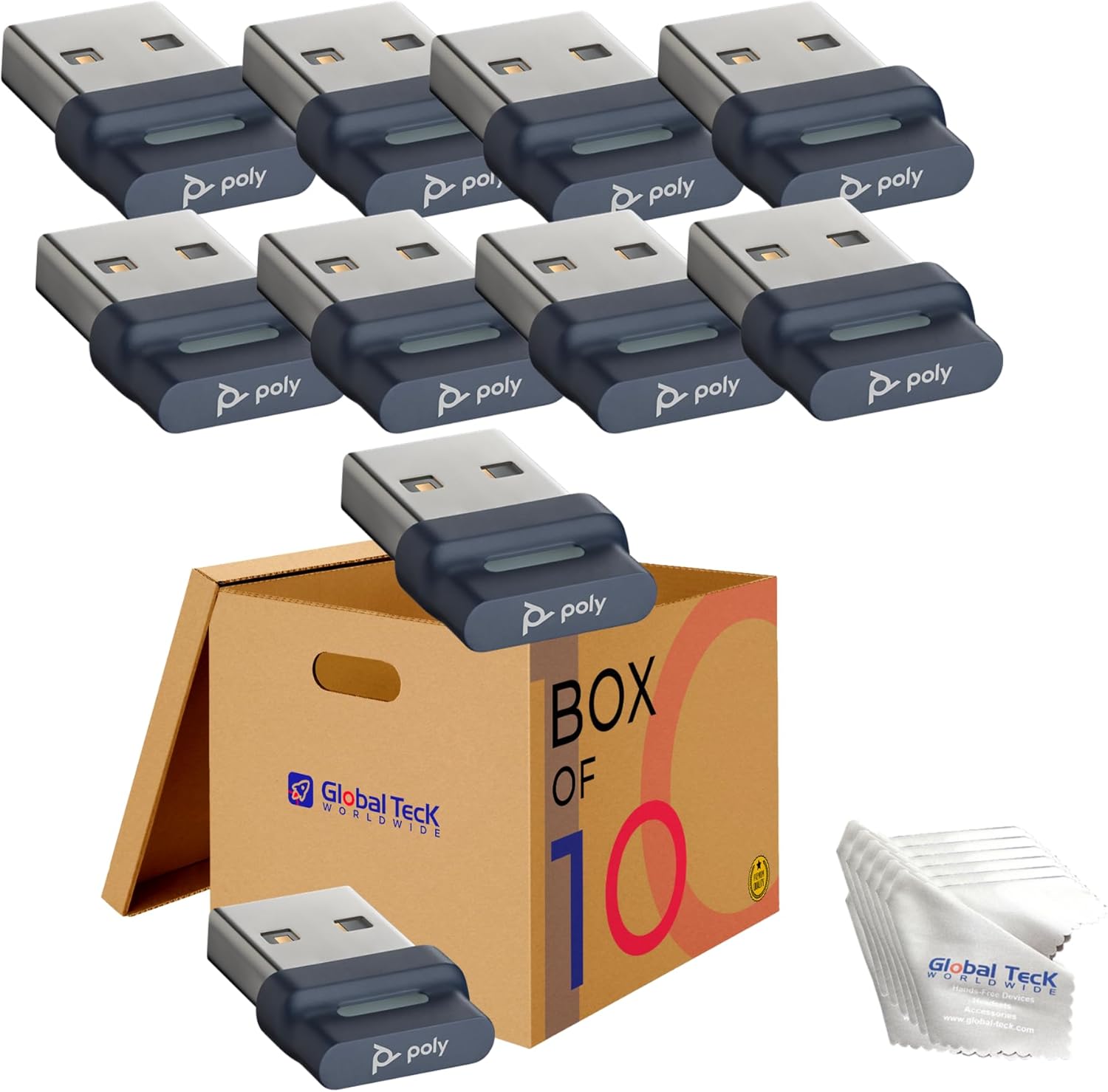 Amazon.com: Poly Plantronics BT700 USB-A Bluetooth Adapter Dongle (10 ...