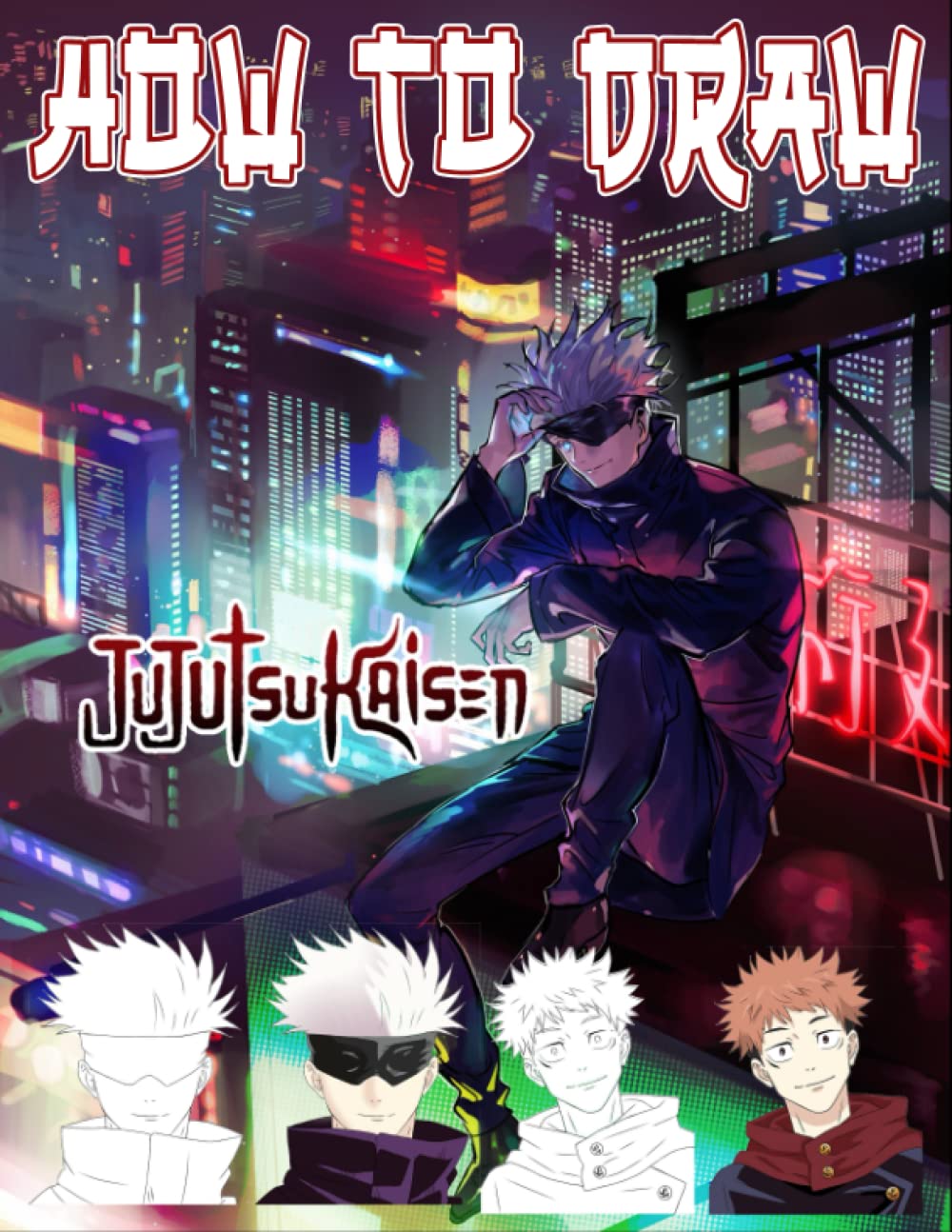 How To Draw Jujutsu Kaisen Learn How To Draw Manga | Desertcart Botswana