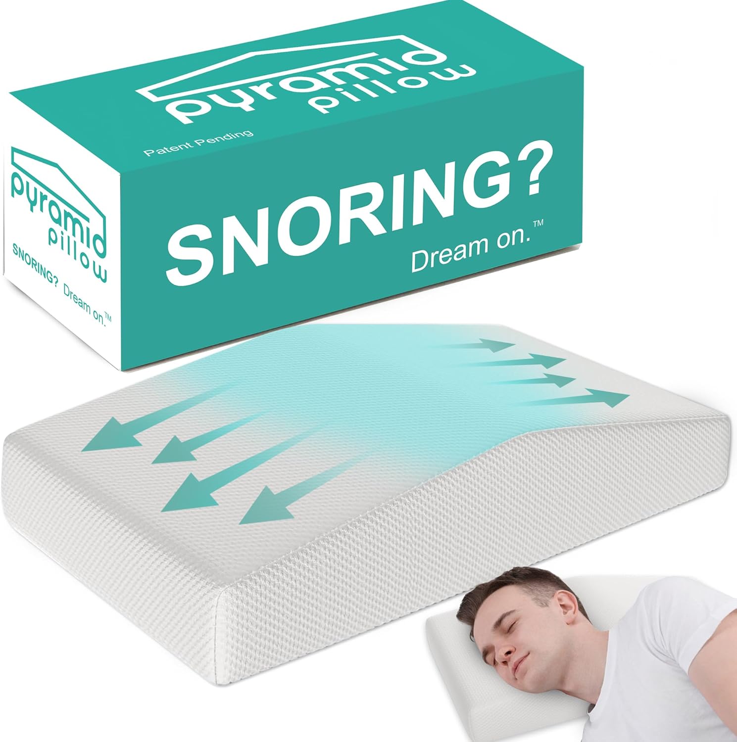 Amazon.com: Anti-Snoring Pillow for Side Sleepers, Snoring Solution and ...
