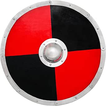 Amazon.com: Lord of Battles Anglo Saxon Wooden Shield Ideal for Norse ...