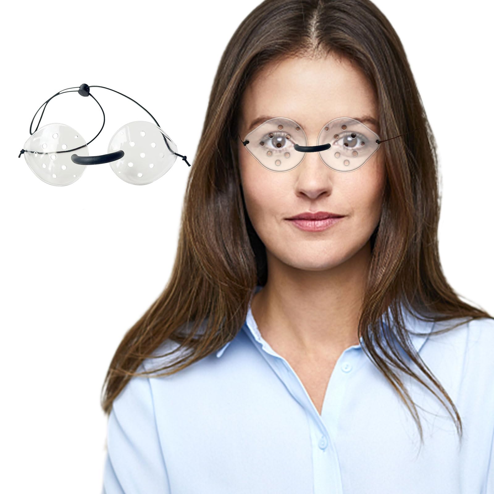 Amazon.com: 2 Pack Transparent Eye Shield for Cataract Surgery ...