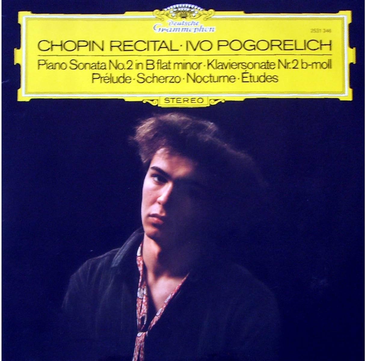 Amazon.com: Chopin Recital [Vinyl LP record] : Ivo Pogorelich: CDs & Vinyl