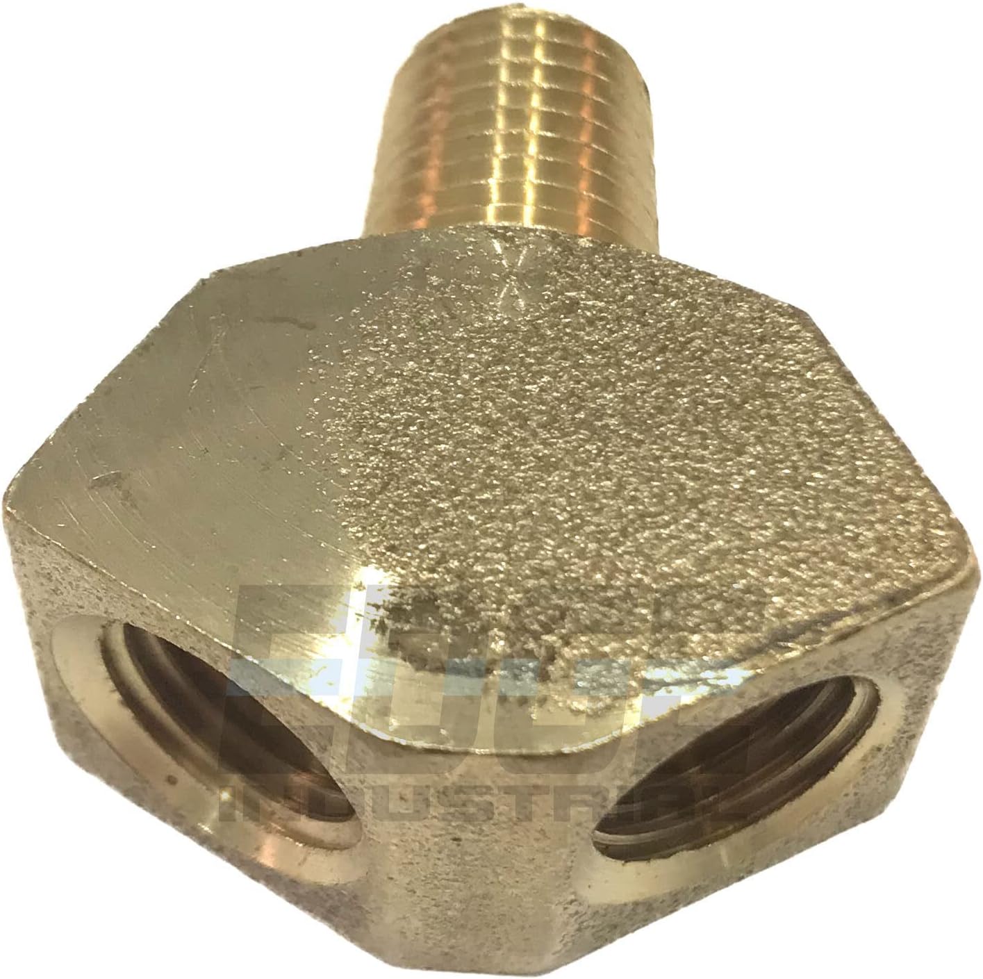 Amazon.com: ARC-POWER Brass 1/4" WYE Pipe, 1/4" MNPT x 1/4" FNPT, Fuel ...