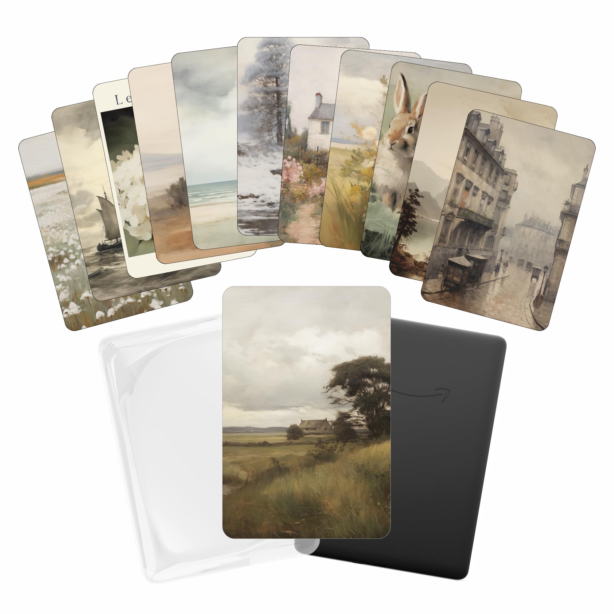 Amazon.com: E-reader Cardstock Paper Inserts for Clear Case | 12 pk 4. ...