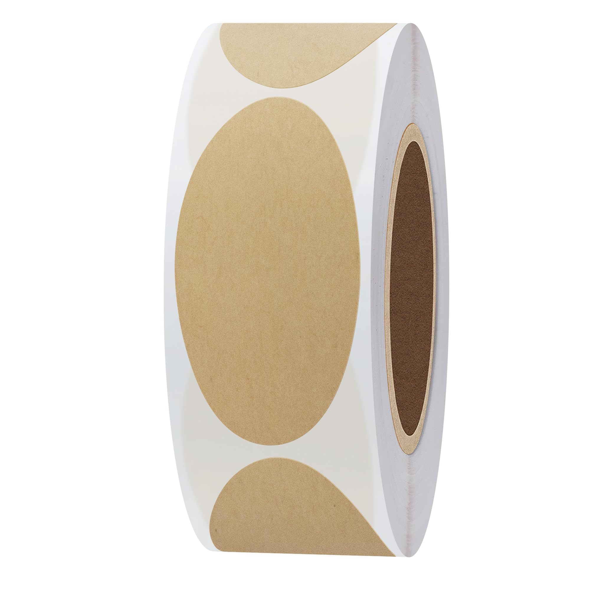 Snapklik.com : Hybsk 1x2 Inch Oval Stickers Blank Color Coding Labels ...