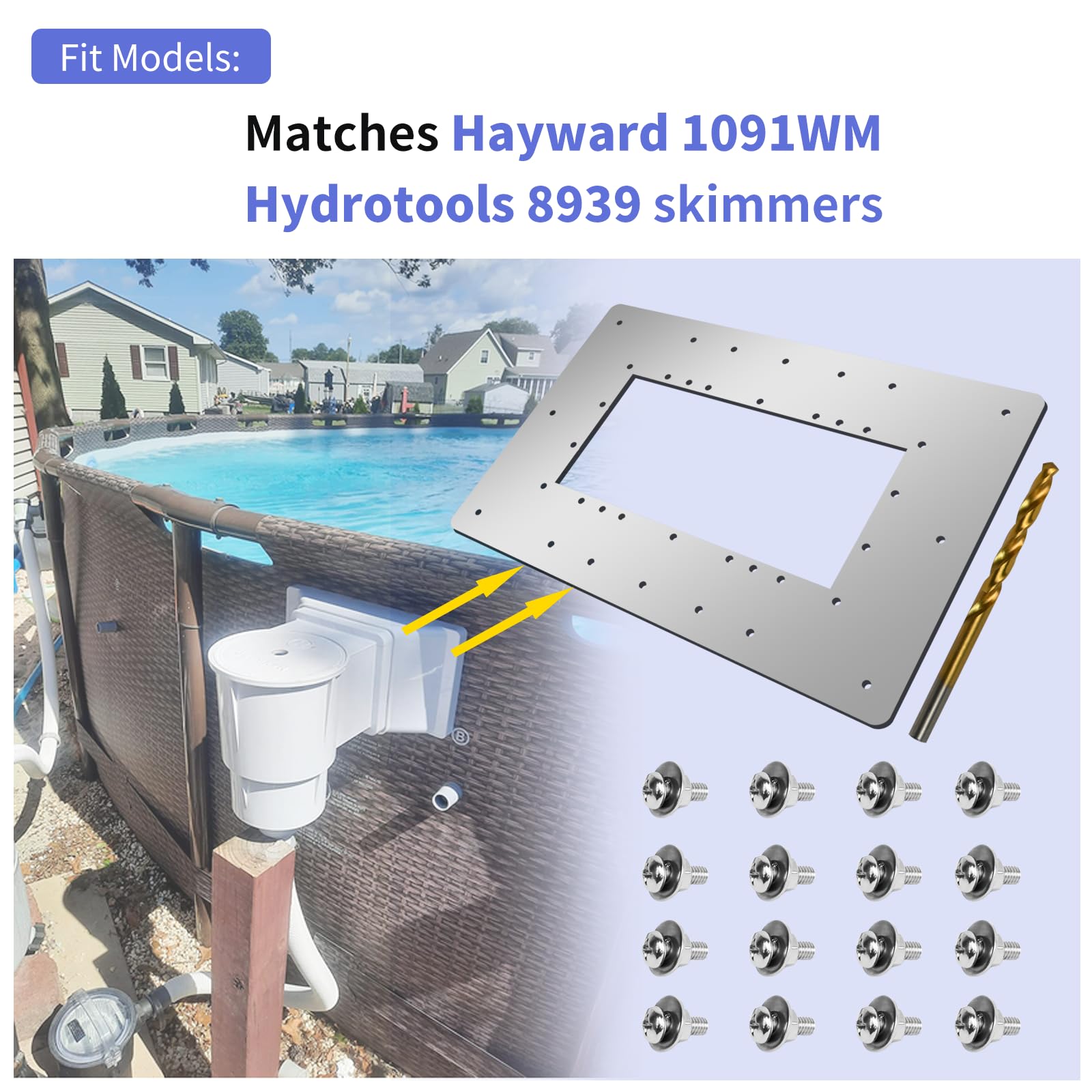Pool Skimmer Replacement