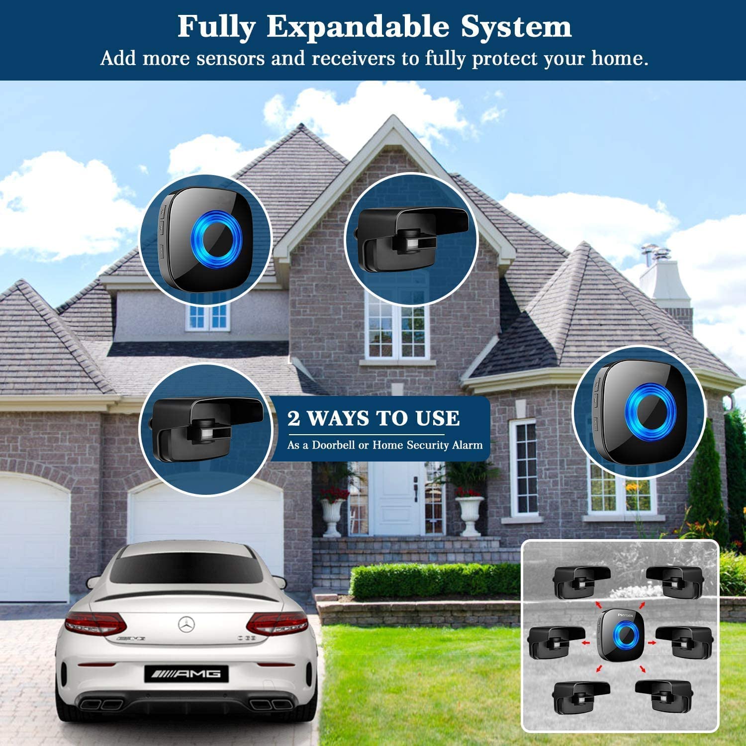 Wireless Driveway Motion Sensors Mighty Mule Wireless Driveway Alarm