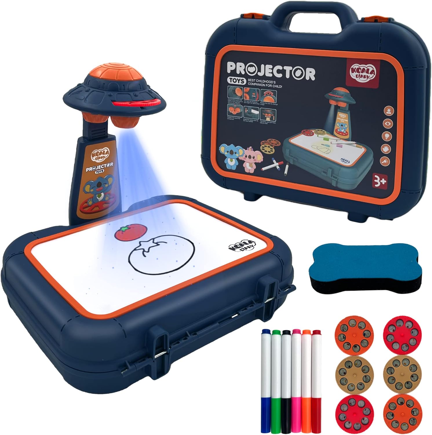 Amazon.com: Drawing Projector Table for Kids, Trace and Draw Projector ...