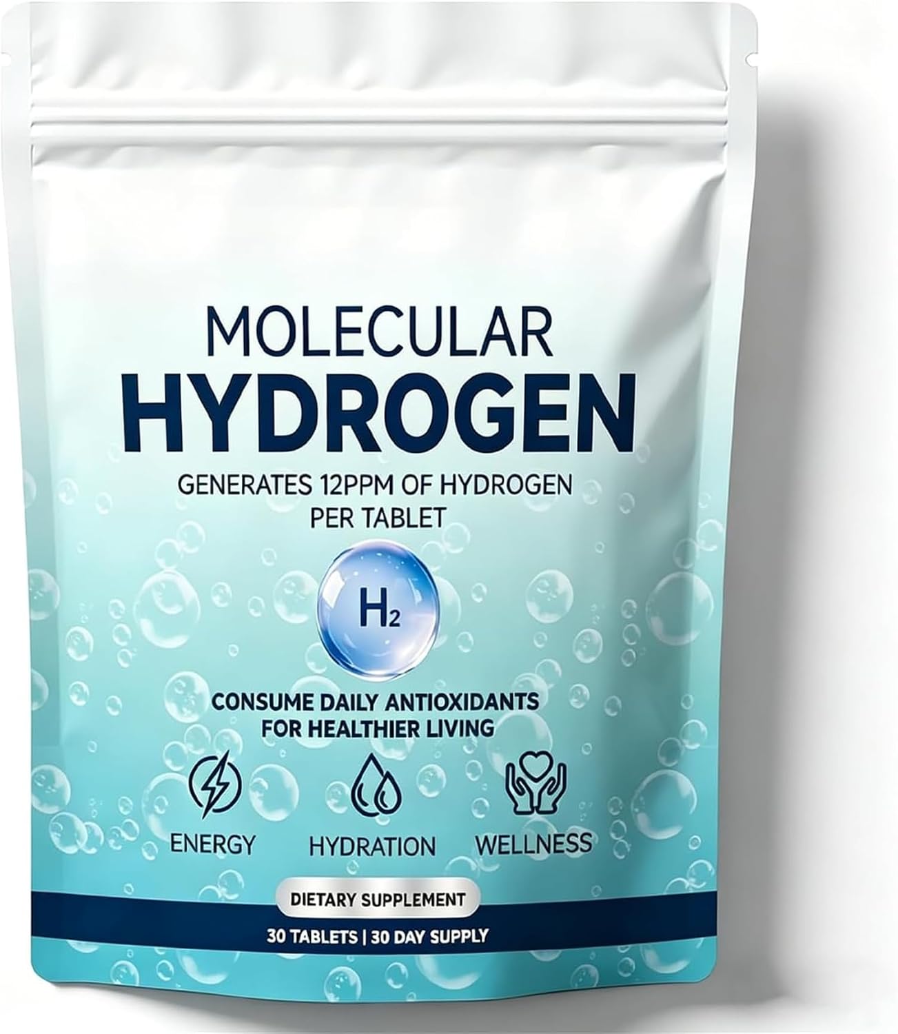 2026 New Molecular Hydrogen Water Tablets - 30Pcs/Pack, Antioxidant ...