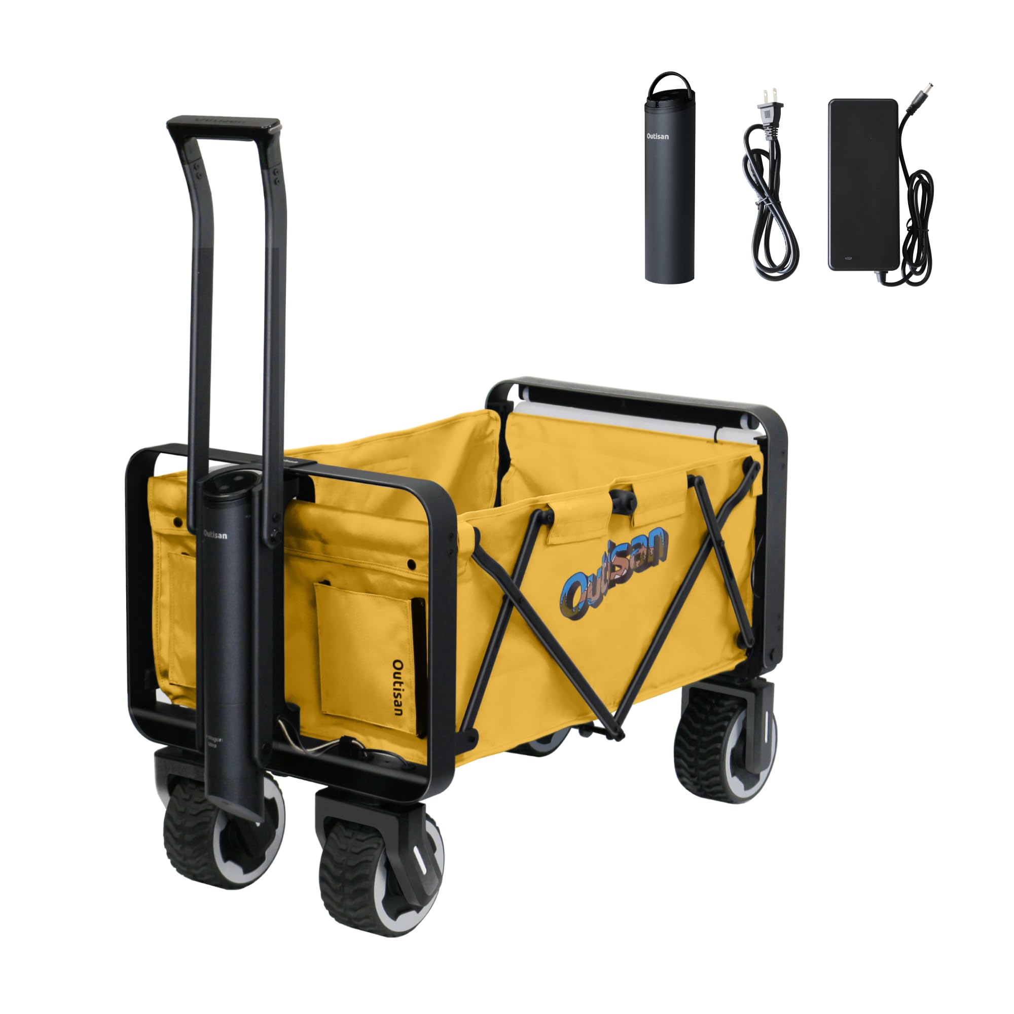 Amazon.com: Outisan e-Wagon Ultra Electric Utility Wagon With Smart ...
