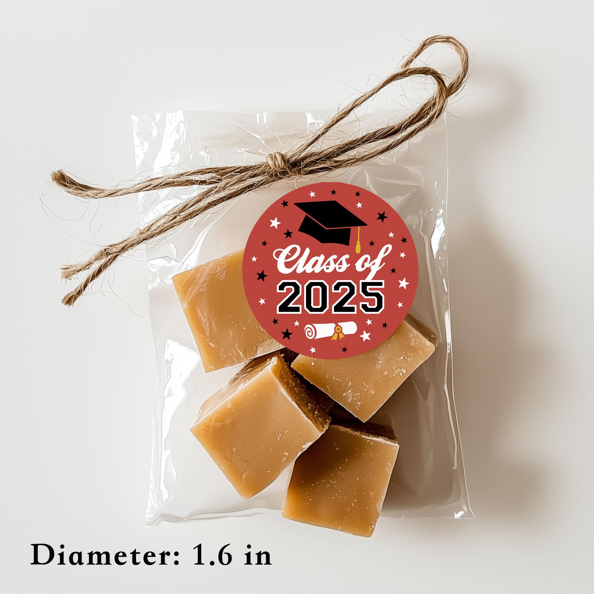 Snapklik.com : 120 Pack 2025 Graduation Stickers Red Class Of 2025 ...