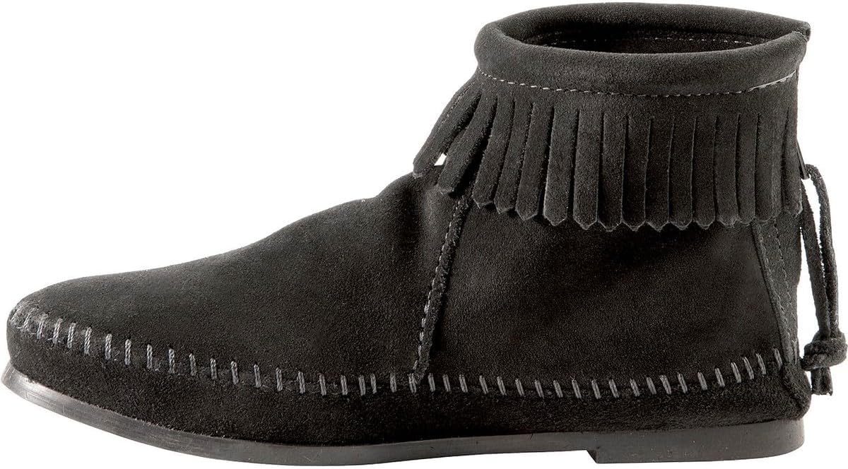 Amazon.com | Minnetonka Women's Back-Zipper Bootie | Ankle & Bootie