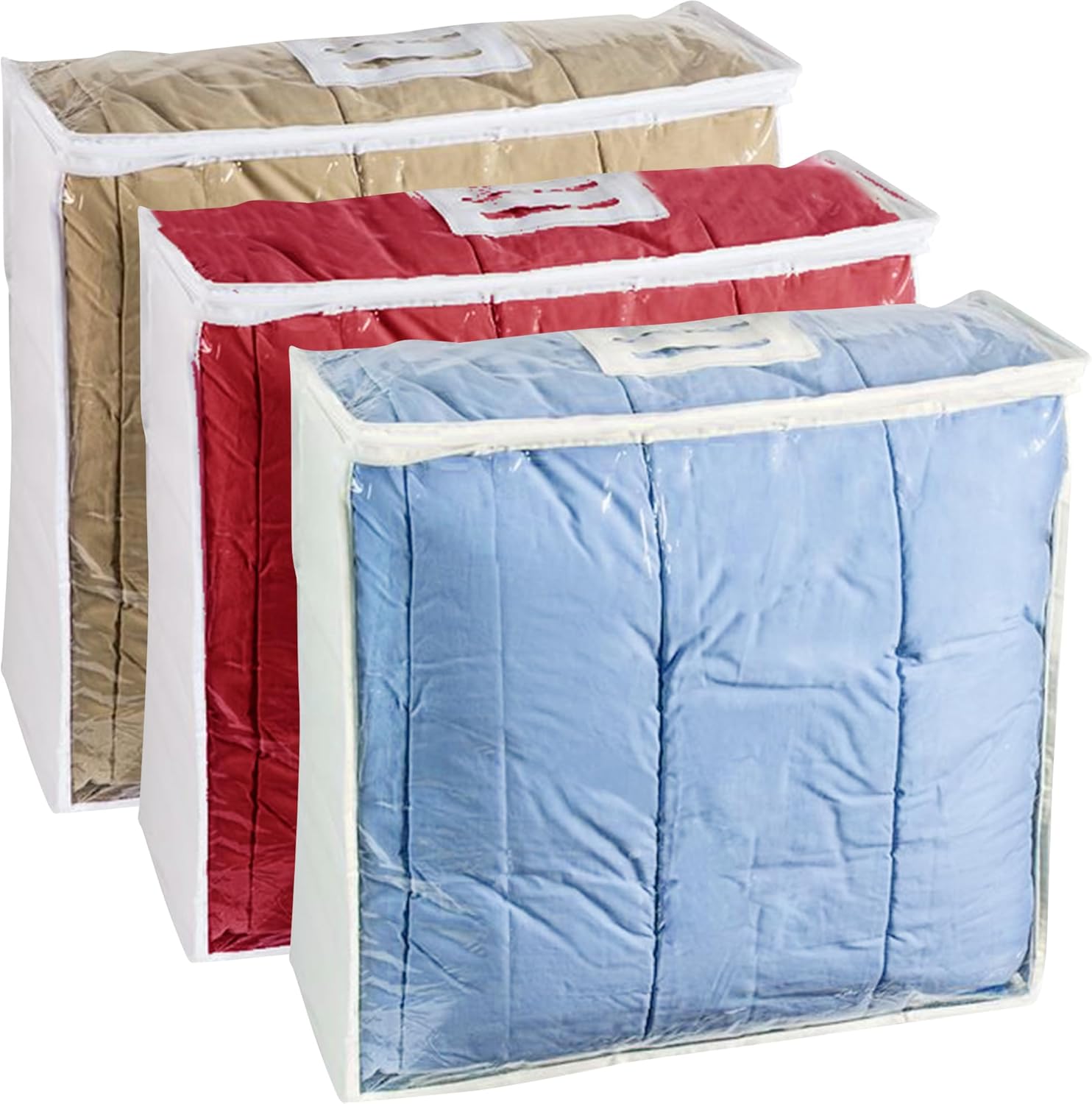 Amazon.com: VitalUp Storage Bags–20x20x8 Comforter Storage Bags ...