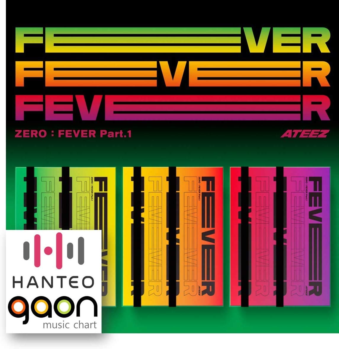 [7 Giveaway] ATEEZ Zero : Fever Part.1 [INCEPTION+THANXX+DIARY ver ...