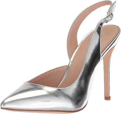 Amazon.com | Rachel Zoe Women's Melrose Pump, Silver, 6 M US | Pumps