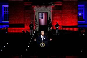 Amazon.com: ConversationPrints JOE BIDEN PHILADELPHIA SPEECH GLOSSY ...
