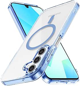 Amazon.com: Lunivop for Samsung Galaxy A16 5G Case Hard [Compatible with Magsafe ] Yellowing ...