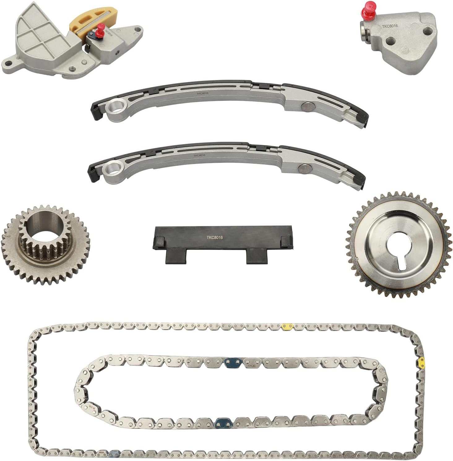 Amazon.com: MAYASAF Engine Timing Chain Kit for Nissan 02-06 Altima ...