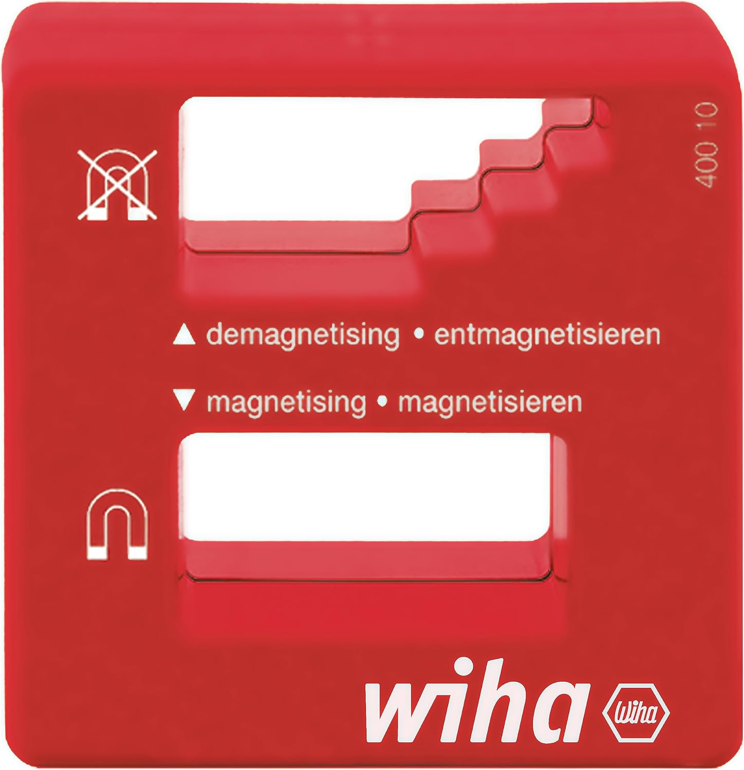 Wiha SB 40010 Magnetiser, Red, (2568) : Amazon.co.uk: DIY & Tools