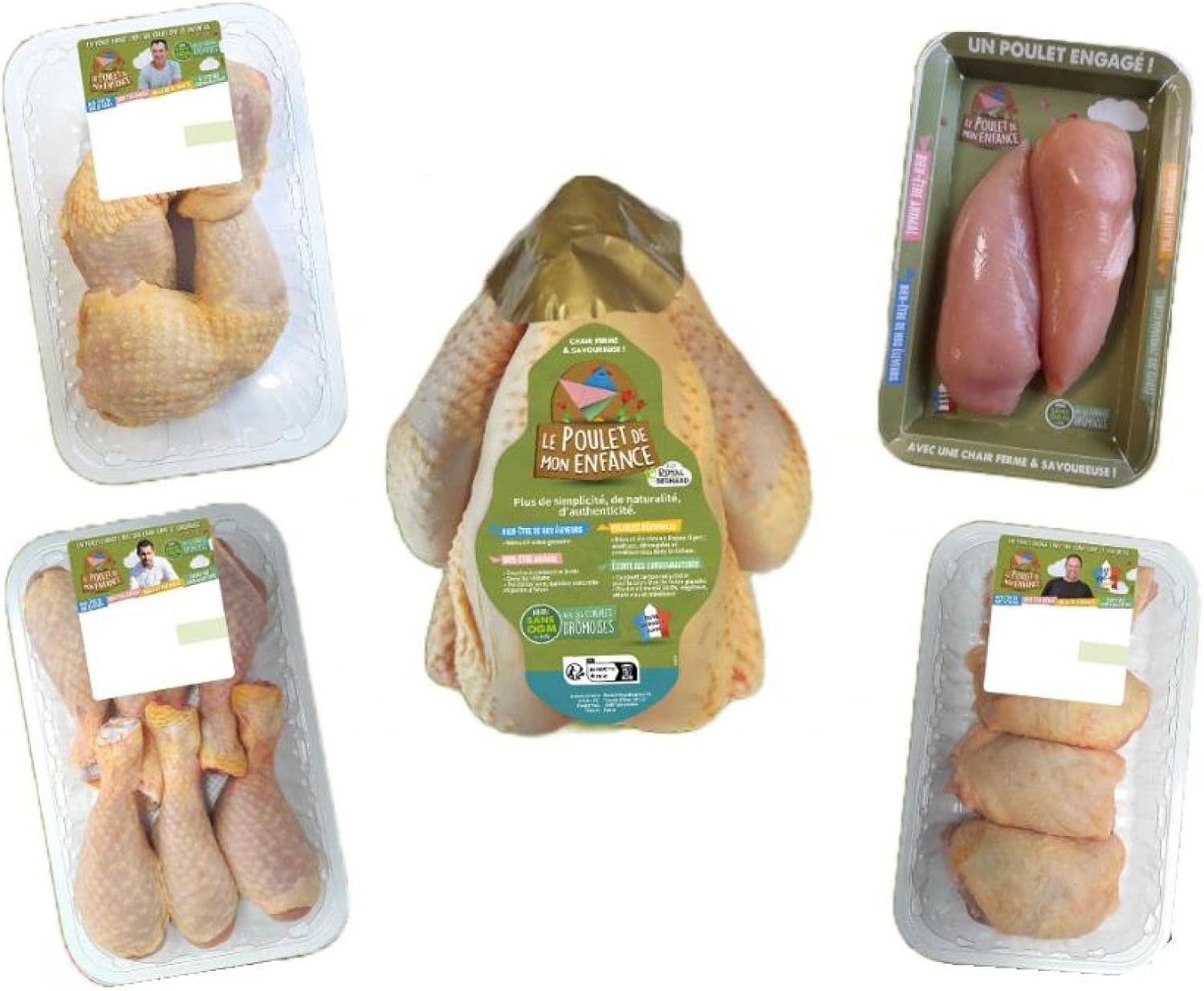 Royal Bernard - Assortiment Poulet de mon Enfance - Colis de Viande de ...