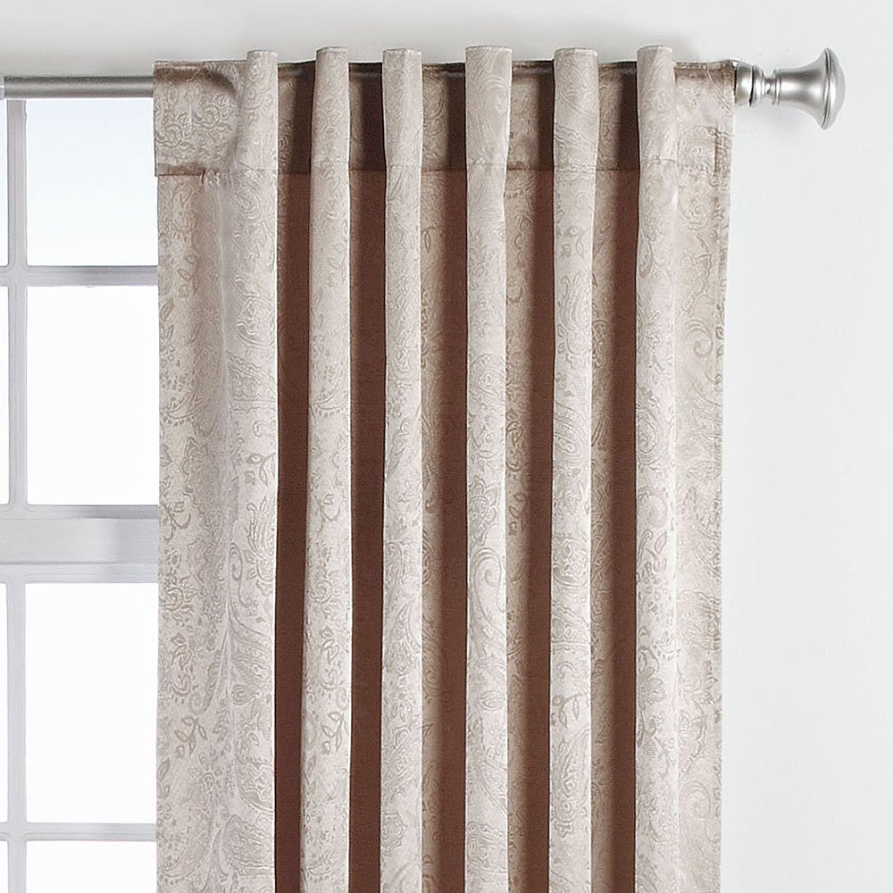 Stylemaster Home Products Gabrielle Back Tab/Rod Pocket Foam Back Panel ...