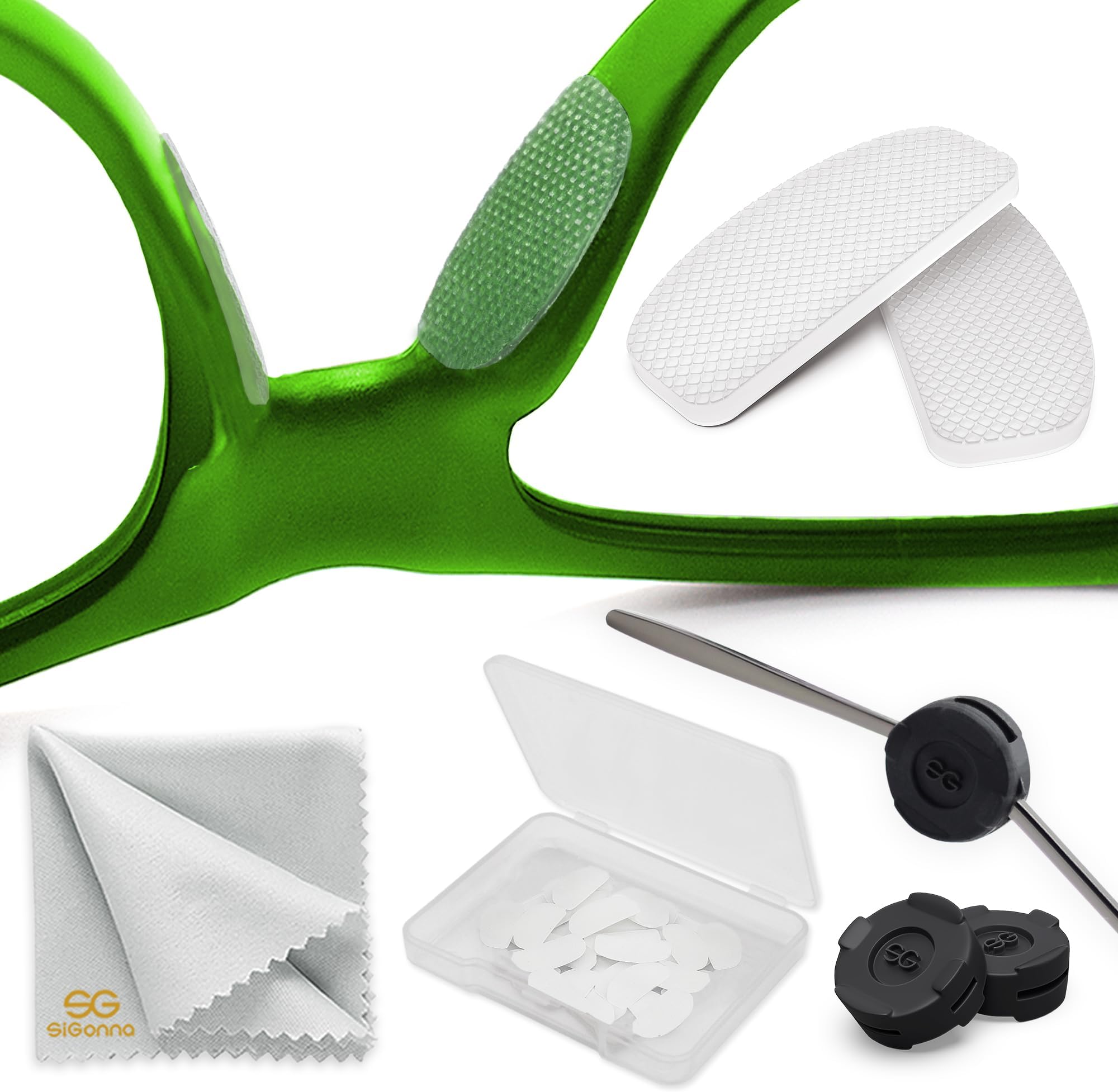 Amazon.com: SIGONNA Eyeglass Nose Pads Anti Slip - Eye Glasses Nose Pad ...
