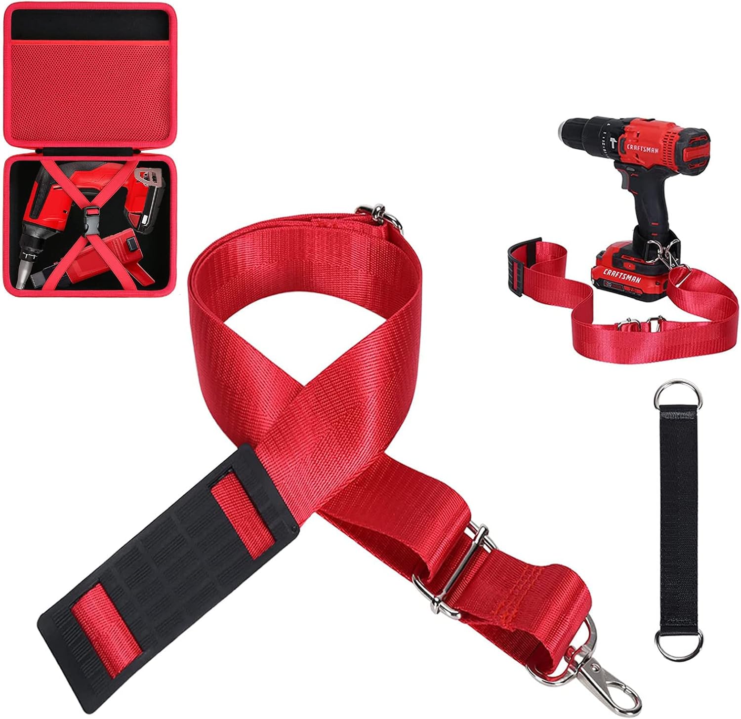 Amazon.com: Khanka Adjustable Drill Shoulder Strap Holder and Case for ...