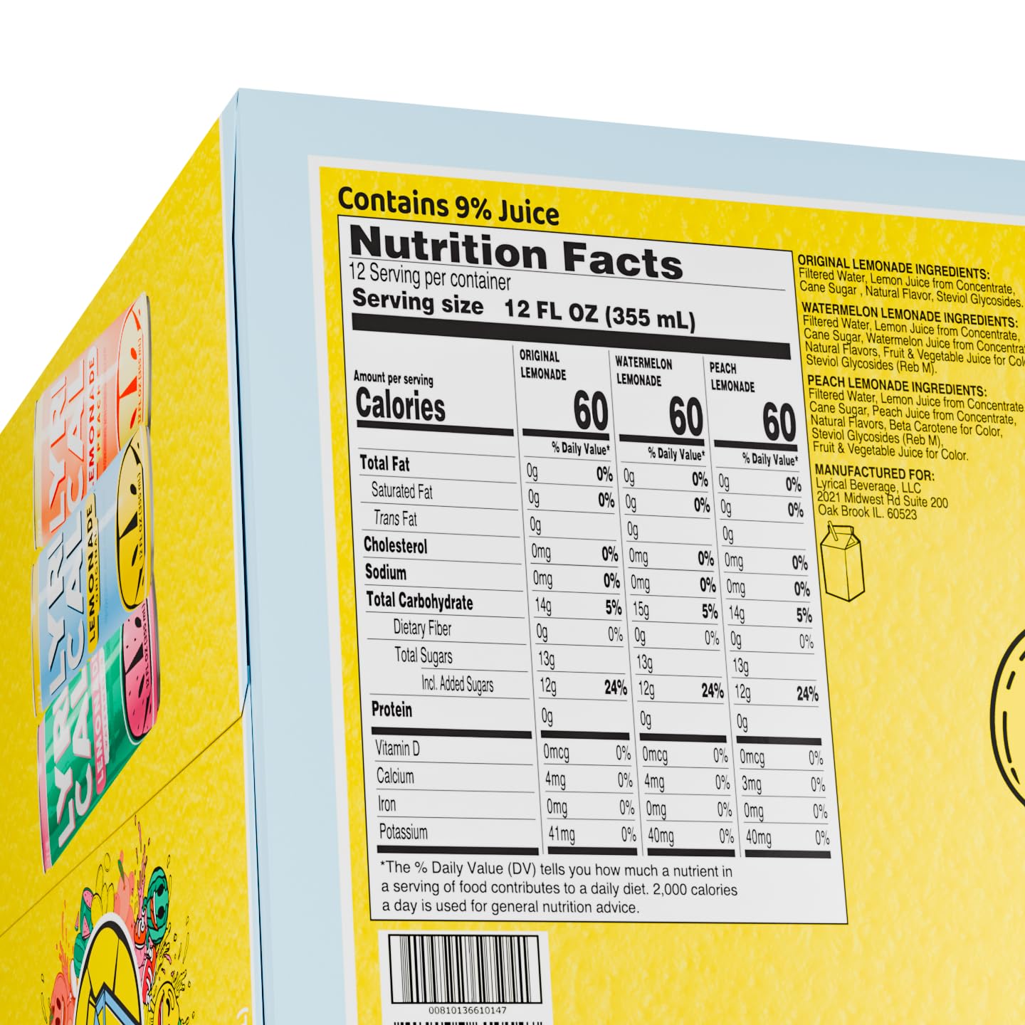 Snapklik.com : Lyrical Lemonade, 3 Flavor Variety Pack