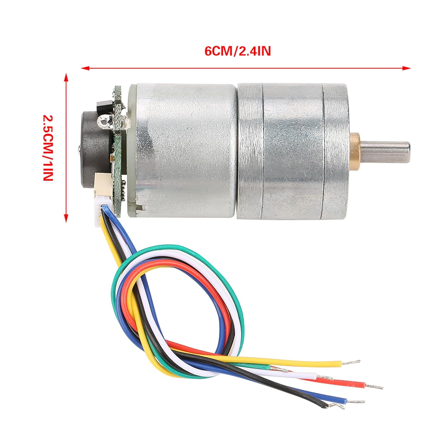 12V DC Gear Motor with Metal Encoder - Low Speed and Low Noise in Nepal ...