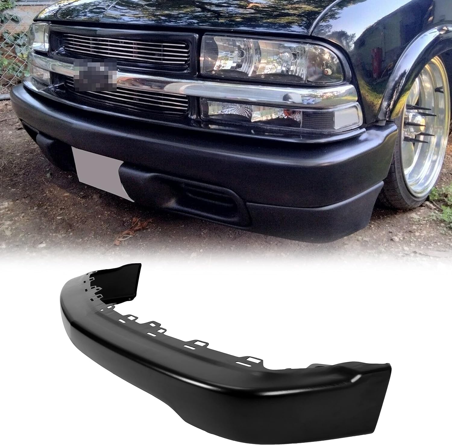 2002 Chevy S10 Front Bumper 1994 2004 Chevrolet S10 Front Bumper