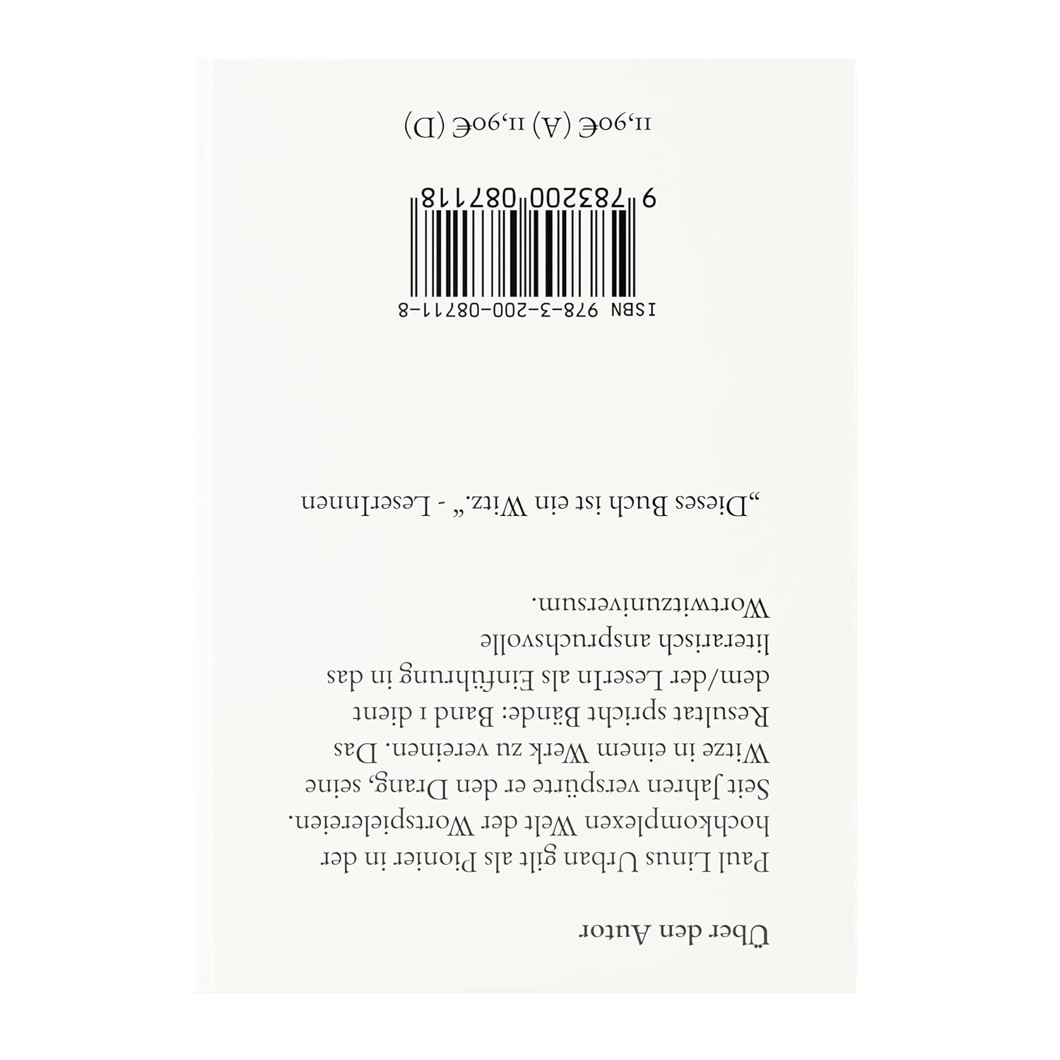 Das Witzebuch: Band 1 : Paul, Urban: Amazon.de: Bücher