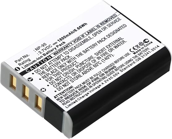 Amazon.com: Synergy Digital Camera Battery, Compatible with Fujifilm ...