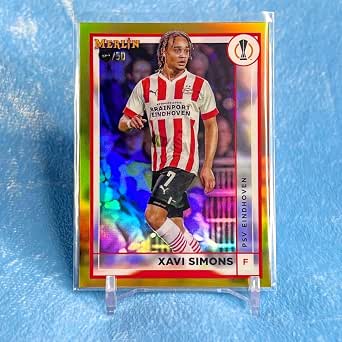 Amazon.co.jp: Topps Merlin XAVI SIMONS シャビ 世界50枚 : おもちゃ