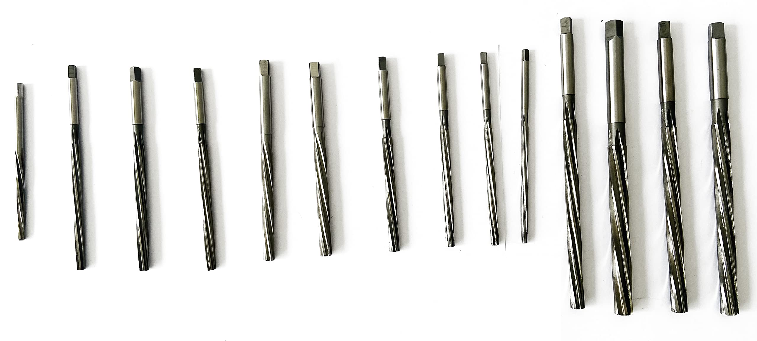 4mm Reamer 12-Piece HSS Spiral Valve Guide Reamer Set (4mm To 9.5mm ...