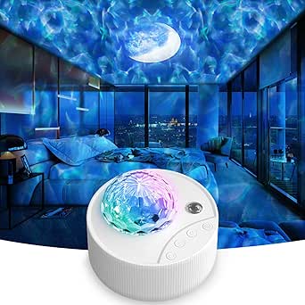 Moredig Galaxy Projector for Bedroom, 12 Colors LED Night Light ...