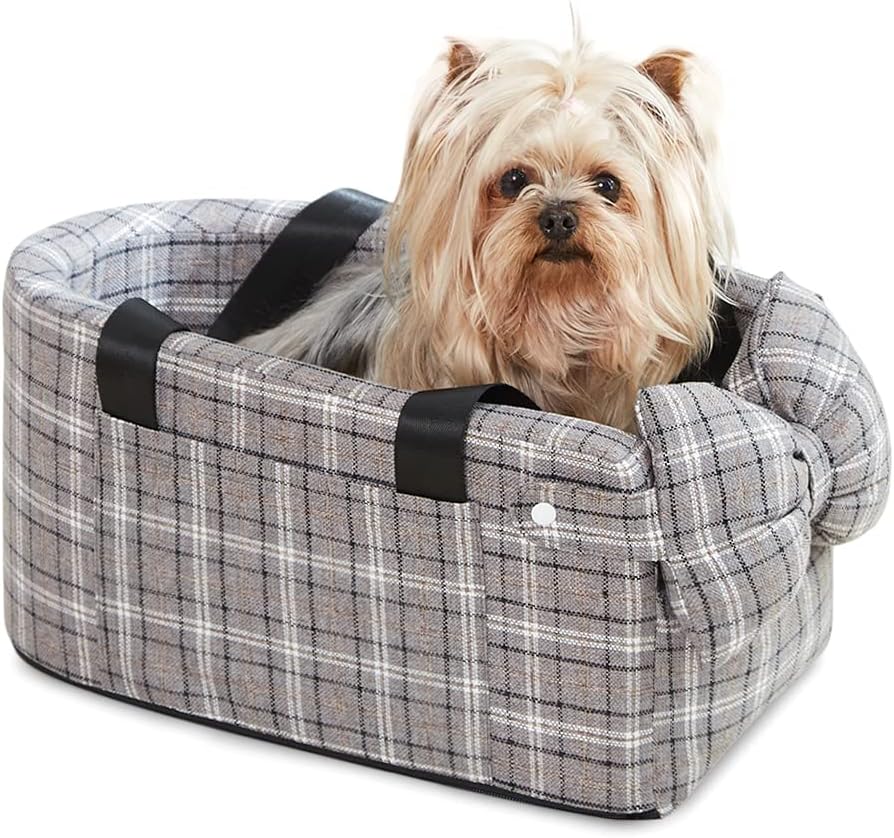 Amazon.com : Anttyscar Console Dog Car Seat - Small Dog Car Seat for ...