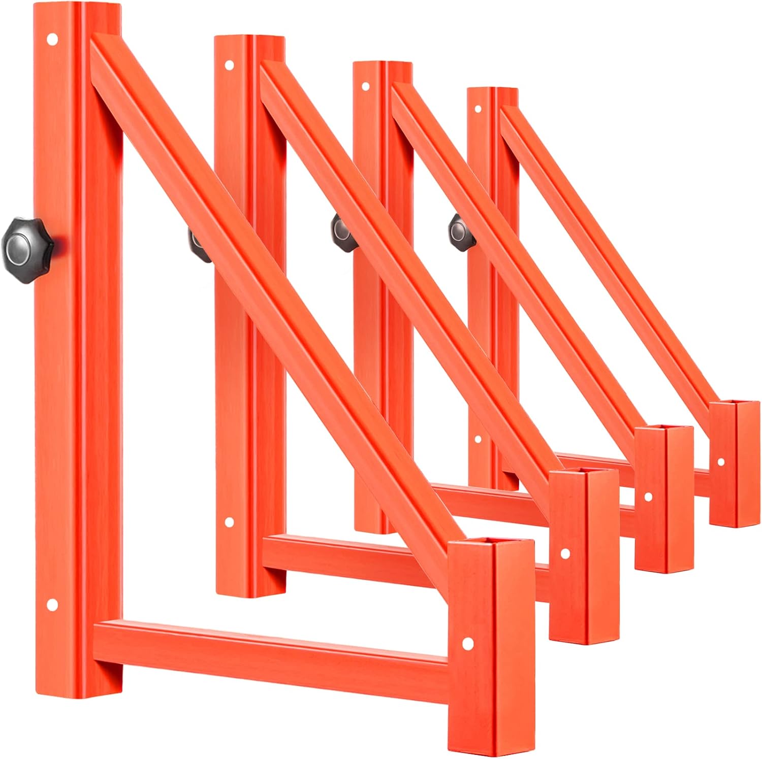 VEVOR Scaffold Outrigger, 18" x 18" x 24" Scaffolding Outriggers, 4 ...