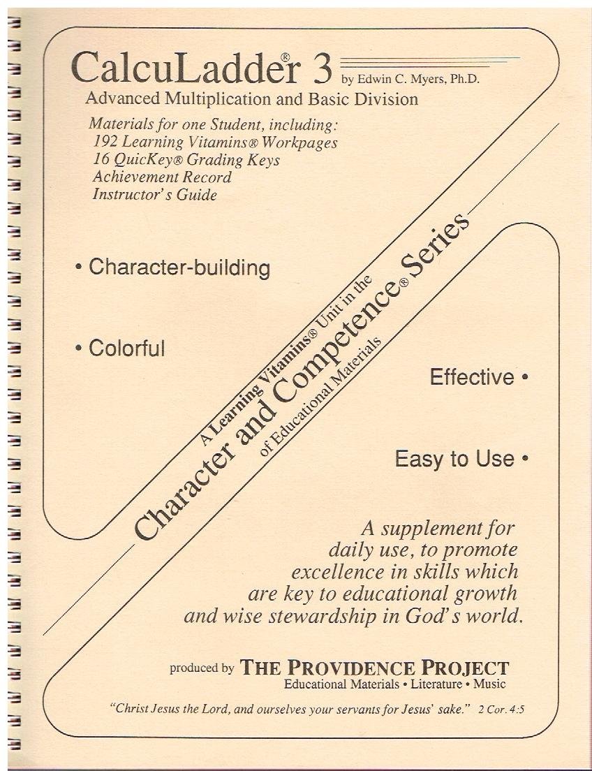 CALCULADDER 3: Edwin C. Myers: Amazon.com: Books
