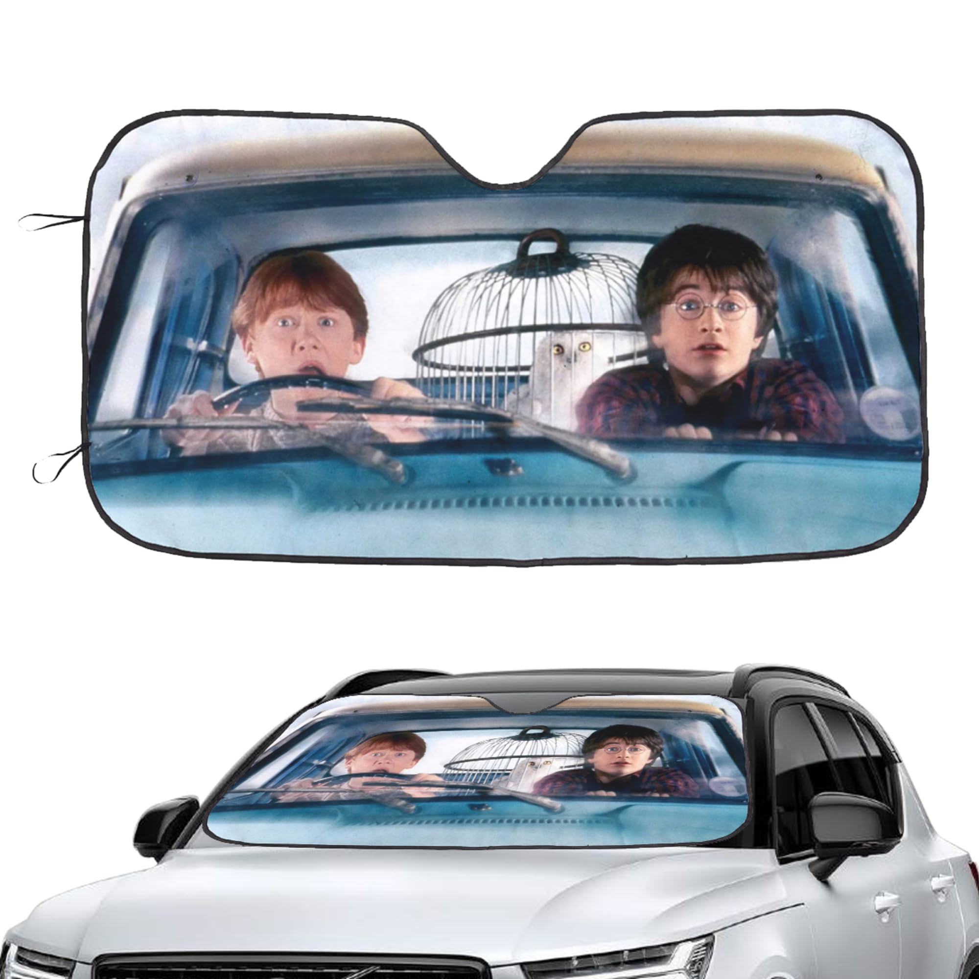 Amazon.com: MURPMCRJ Funny Windshield Sun Shade Car Accessories for ...