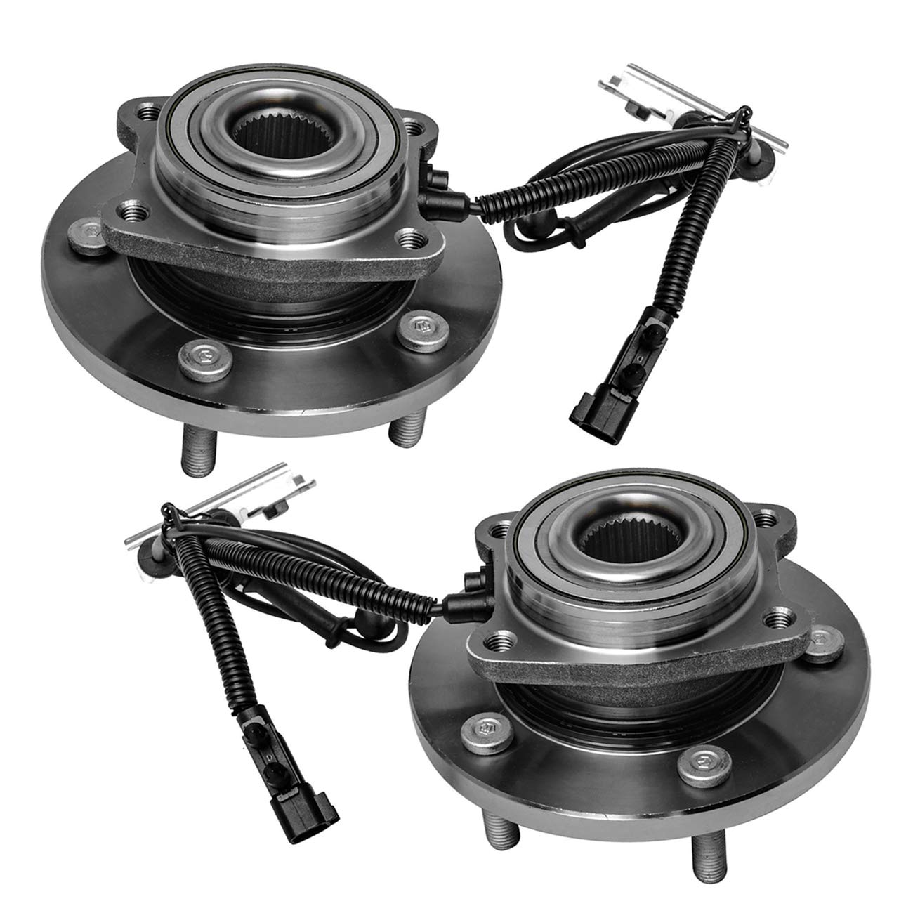 TUCAREST 515136 x2 (Pair) Front Wheel Bearing and Hub Assembly ...