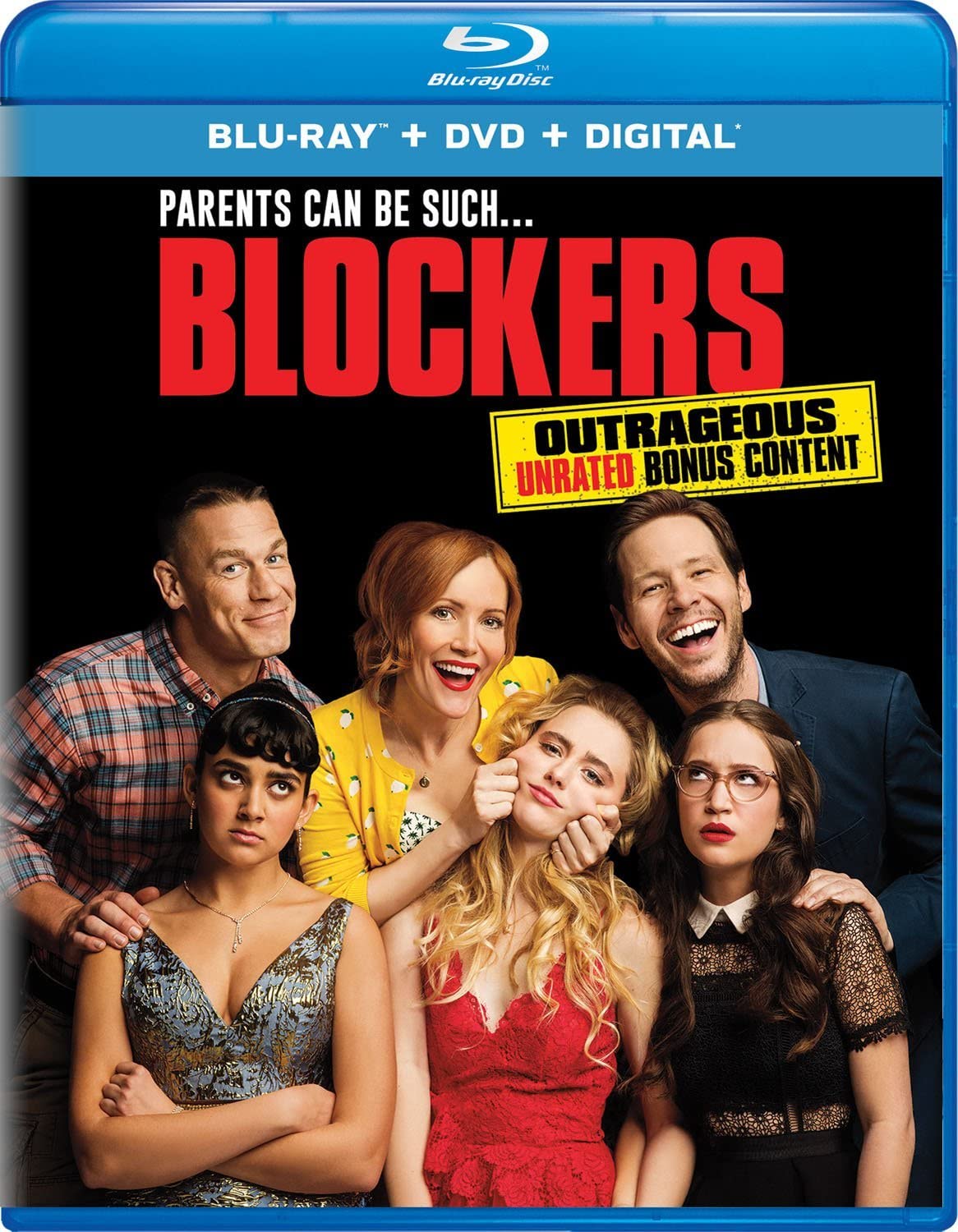 Amazon.com: Blockers [Blu-ray] : Leslie Mann, Ike Barinholtz, John Cena ...