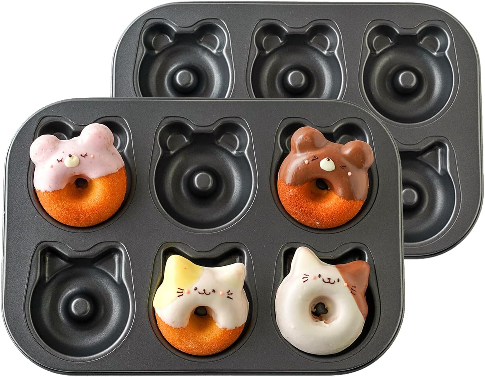 Amazon.com: MIXCUT Loaf Pan - Non-Stick Bread Pan Cat Shaped Cake Mold ...