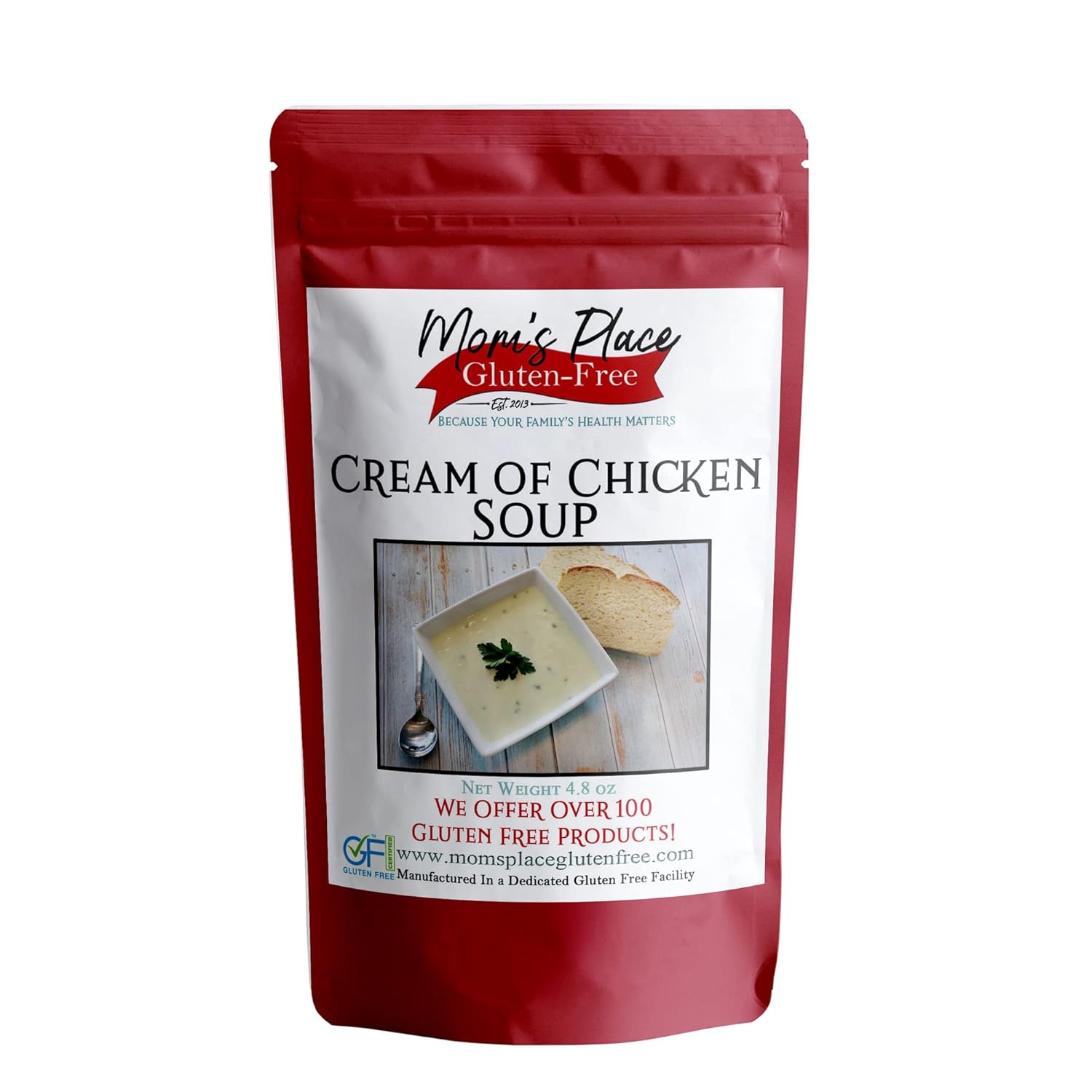 Amazon.com : Mom’s Place Gluten Free & Dairy Free Cream of Chicken Soup ...