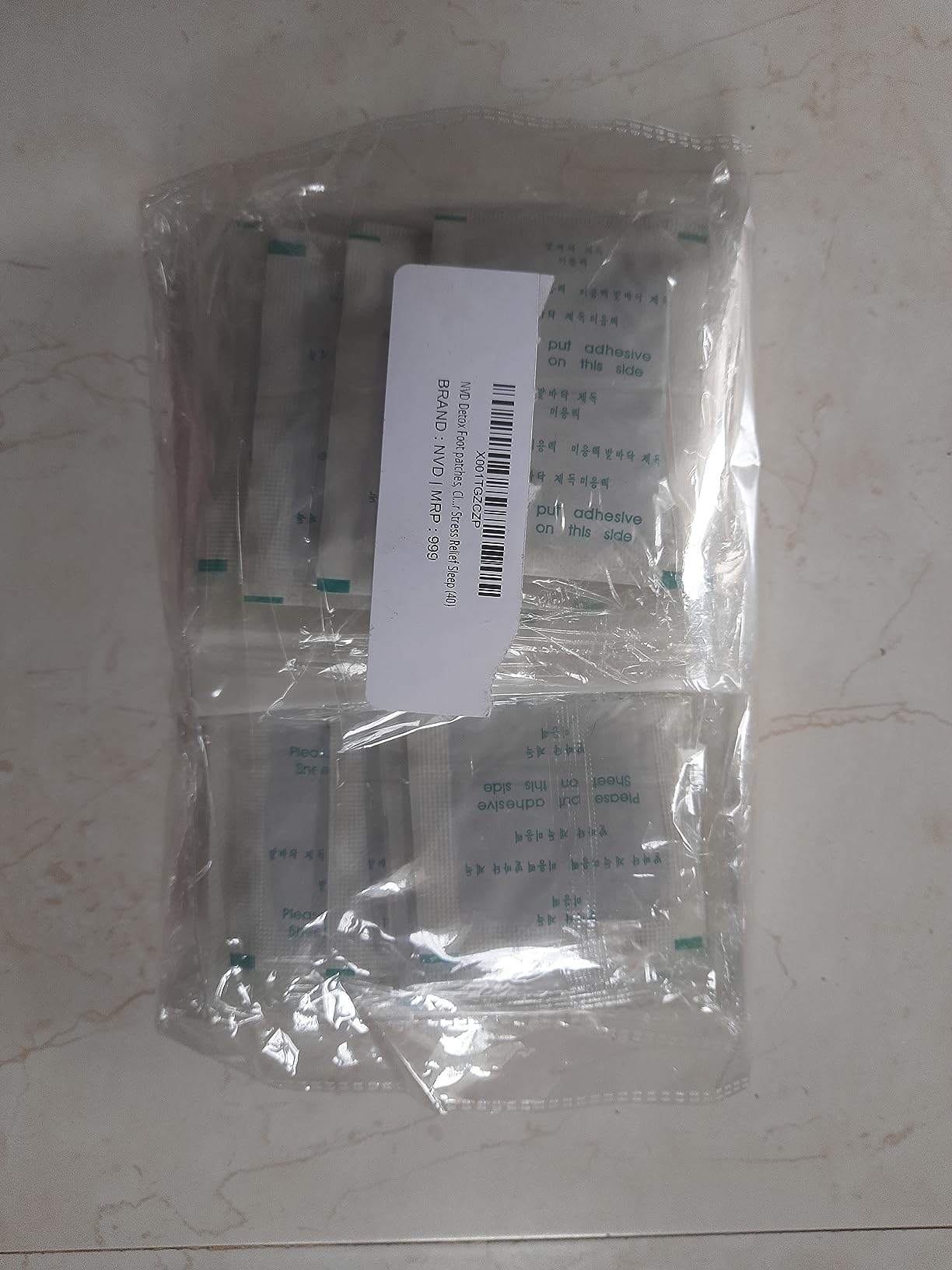 Buy NVD Detox Foot patches, Cleansing Toxin Remover Foot Pad Health ...