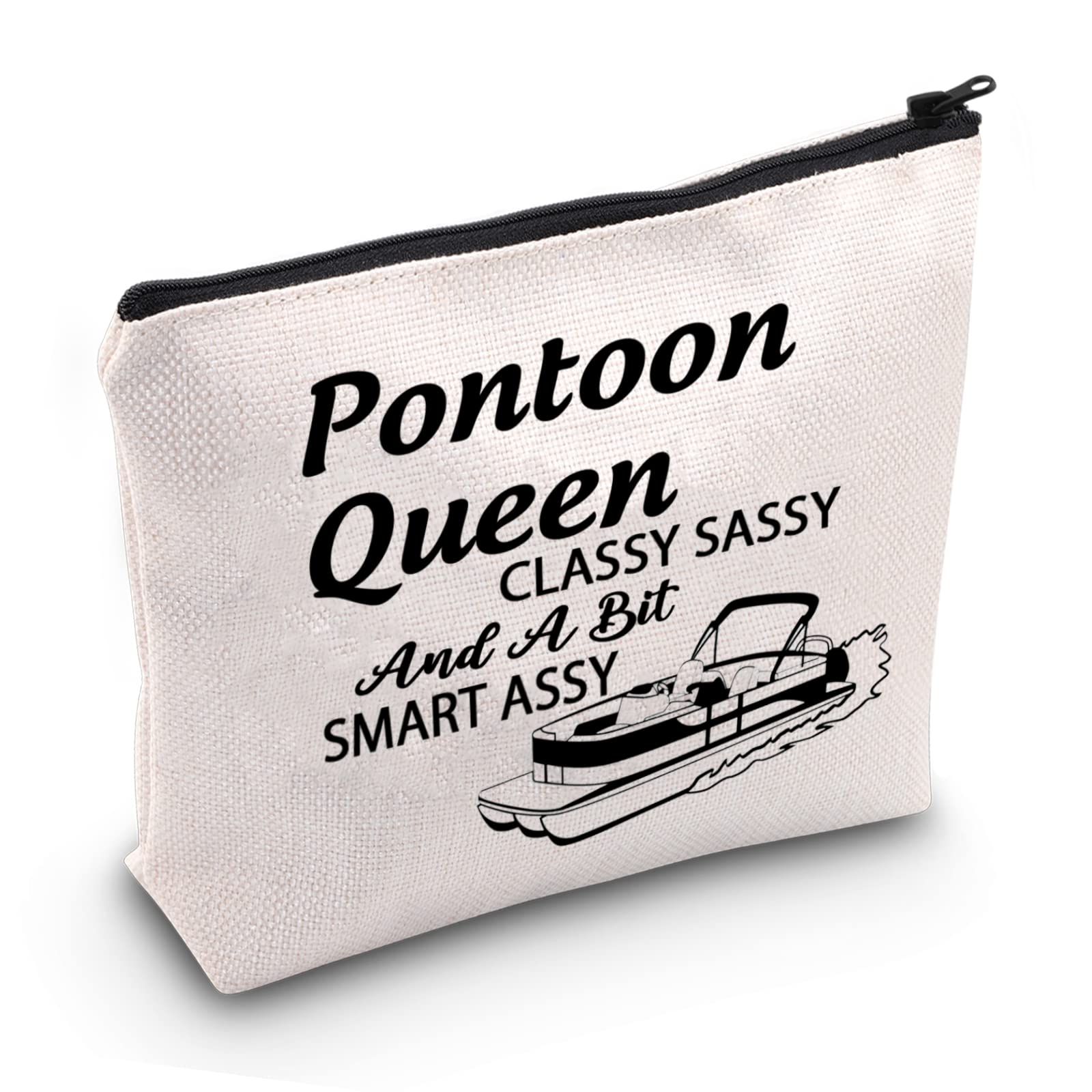 Amazon.com: JXGZSO Pontoon Gift Pontoon Queen Classy Sassy And A Bit ...
