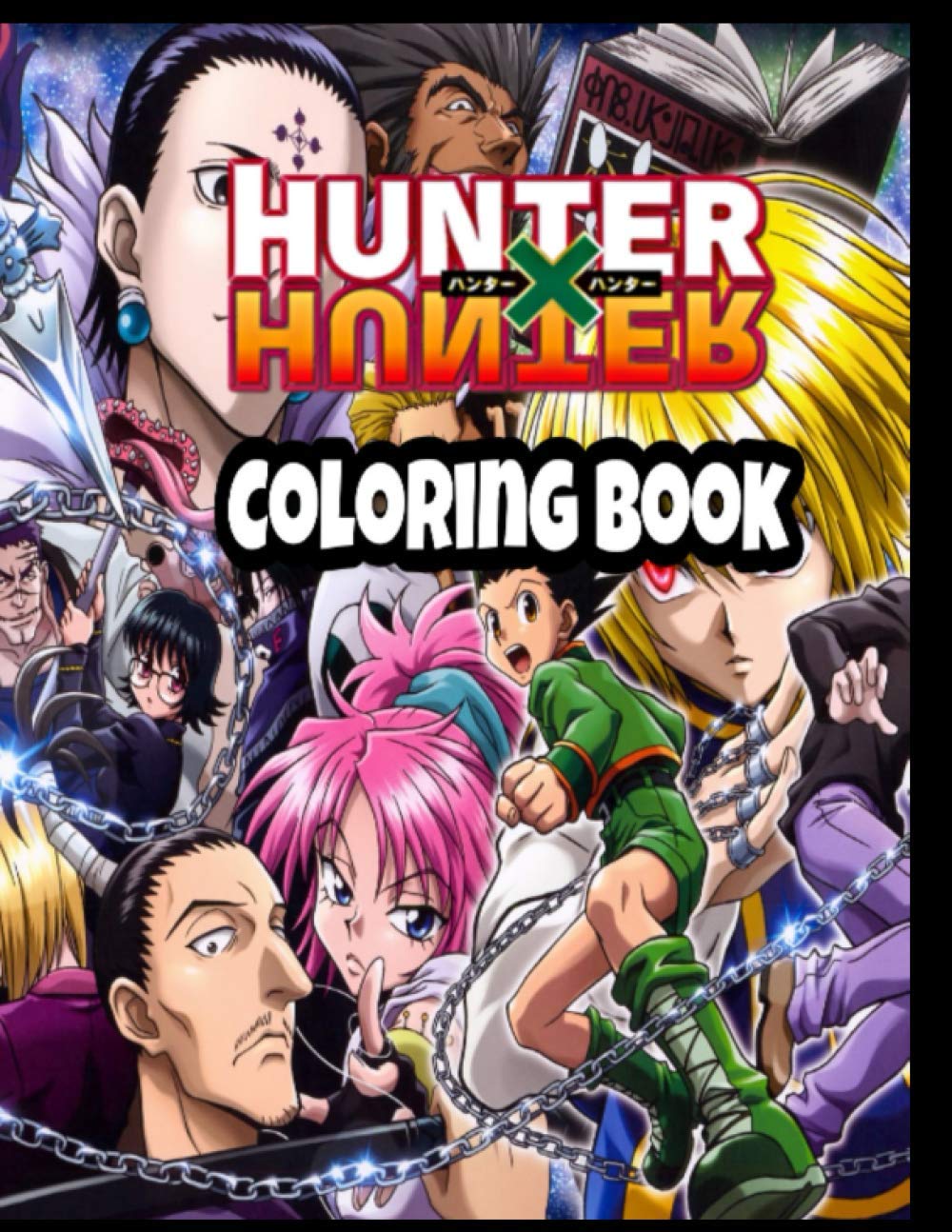 Buy Hunter X Hunter Coloring Book: Your Best Hunter X Hunter Characters ...