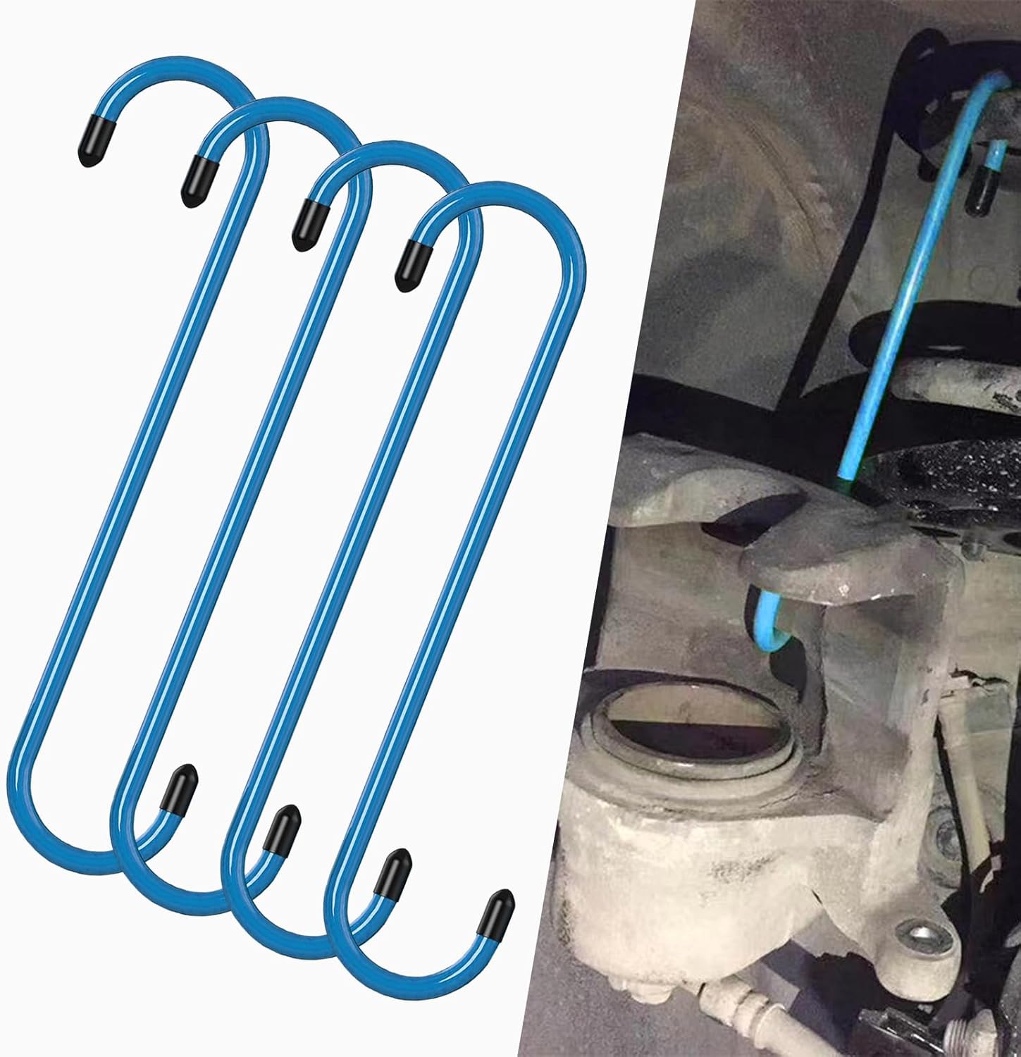 Amazon.com: Flygun 4 PCS Car Brake Cylinder Hook, S-Type Brake Caliper ...