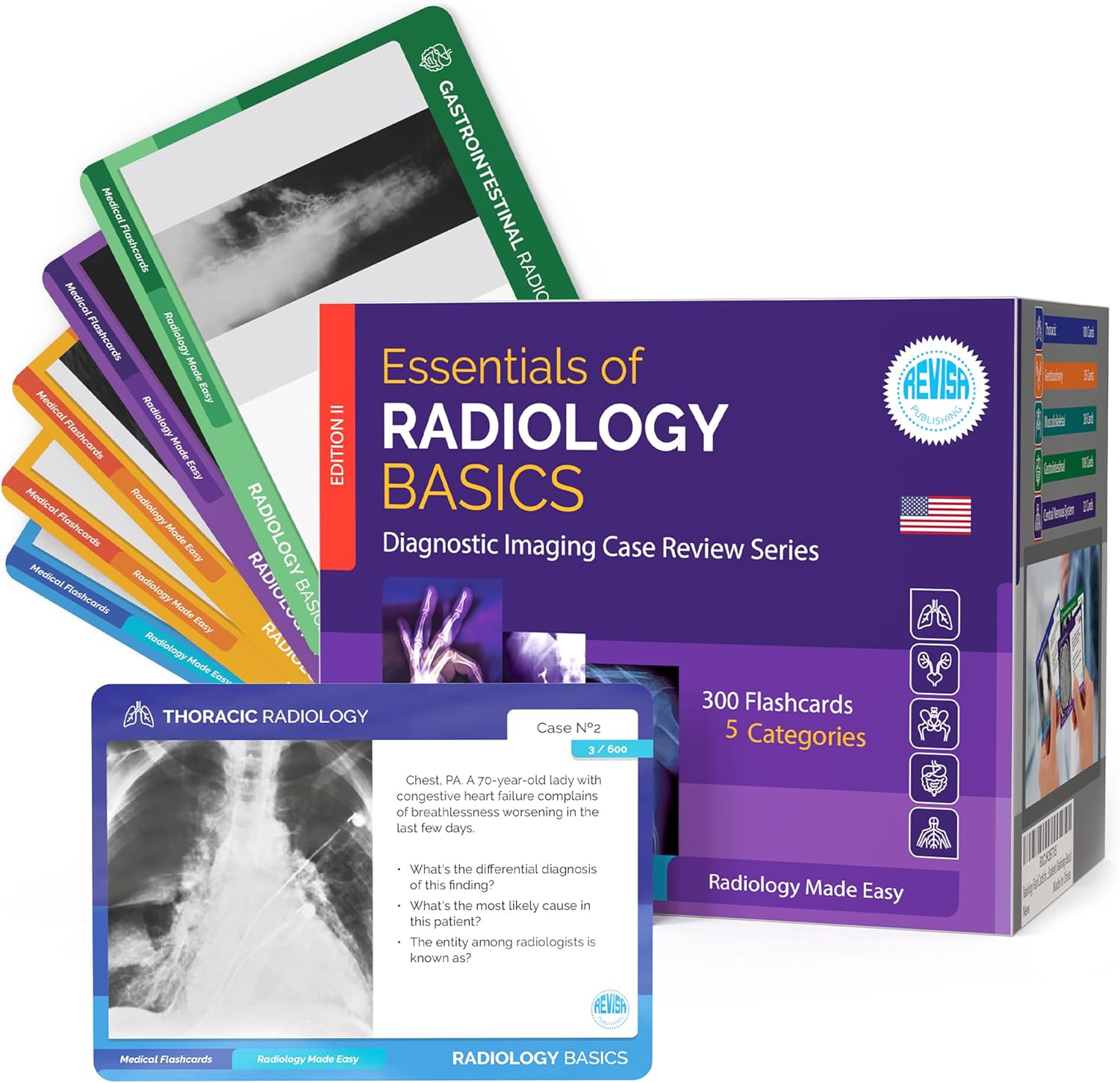 Amazon.com: Radiology Prep Flashcards 300pcs Test Prep Flashcards with ...